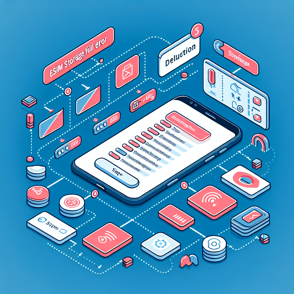 Korea eSIM QR Code Error: eSIM Storage Full—How to free space and retry ...